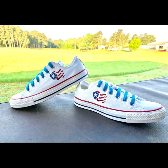 Converse | Shoes | National Puerto Rican Parade Converse Chucks | Poshmark